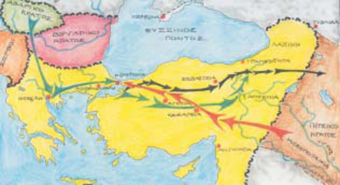 Δ. ΤΟ ΒΥΖΑΝΤΙΝΟ ΚΡΑΤΟΣ ΚΑΙ ΟΙ ΓΕΙΤΟΝΙΚΟΙ ΛΑΟΙ