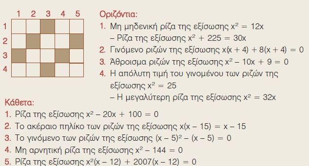 2.2 Εξισώσεις δευτέρου βαθμού